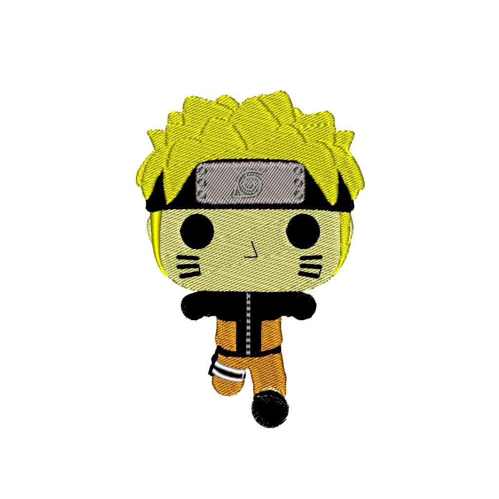Chibi Naruto Character Embroidery Design Mydigitizemx