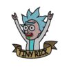 Tiny Rick, Rick & Morty design for embroidery machine – Mydigitize.mx