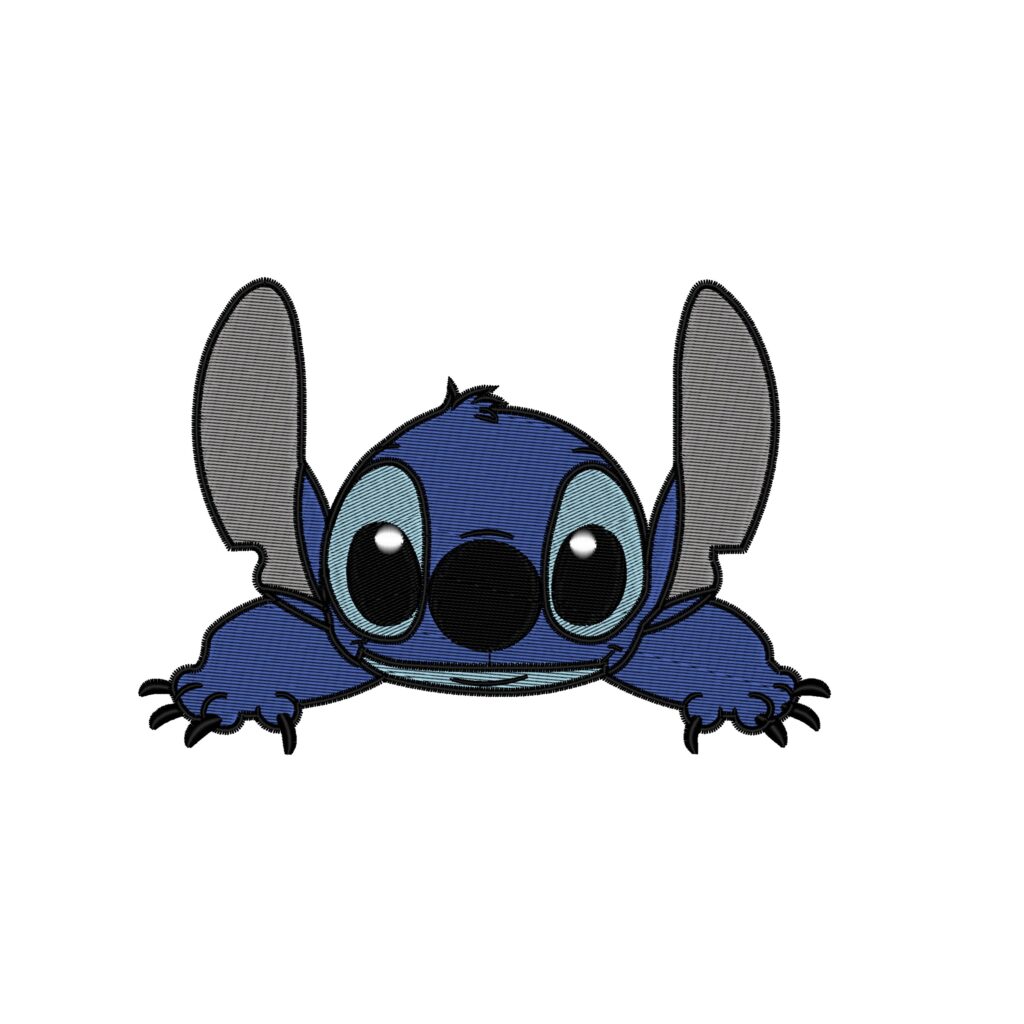 Stitch lying down, design for embroidery machine – Mydigitize.mx